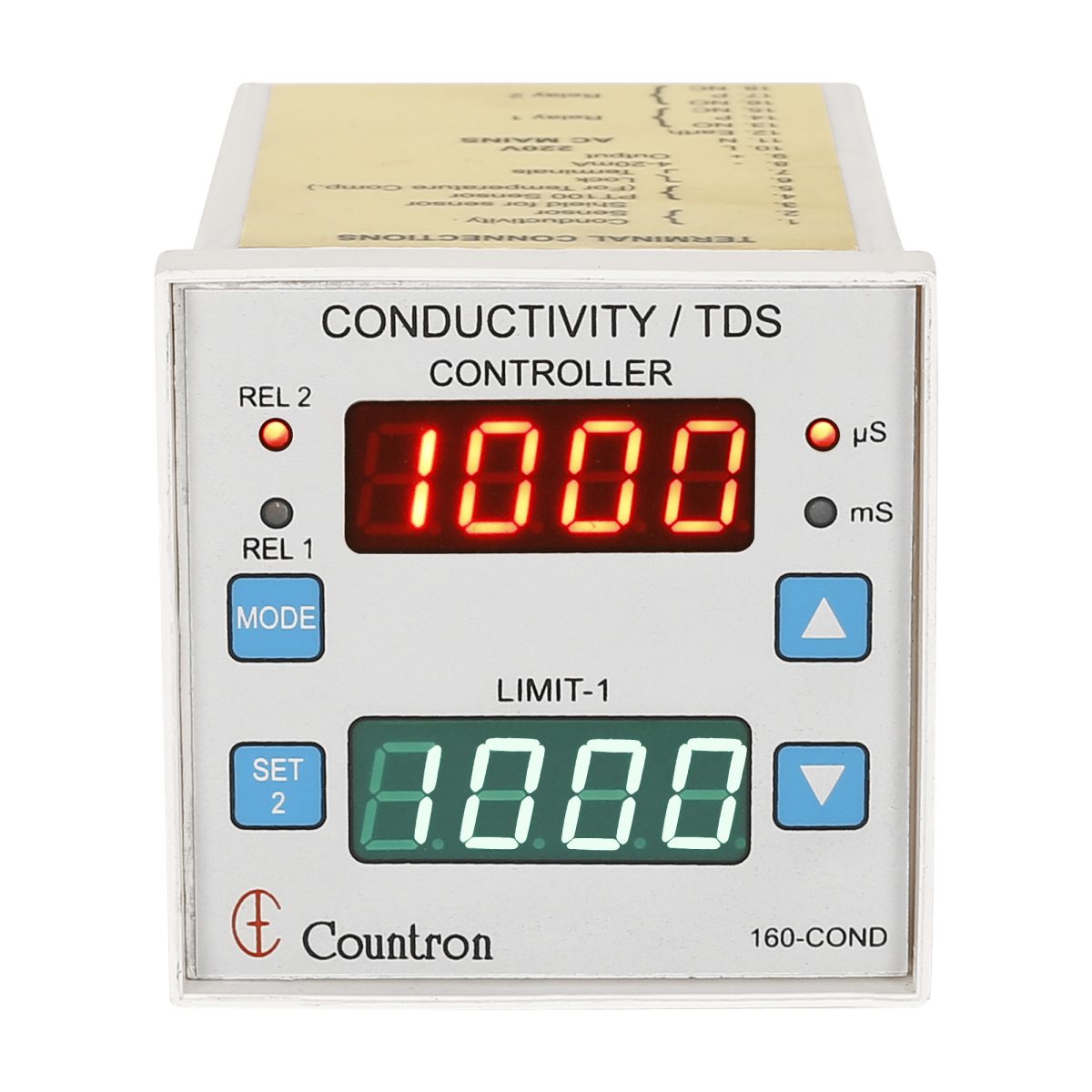 Conductivity Meter Indicator Controller | Countronics